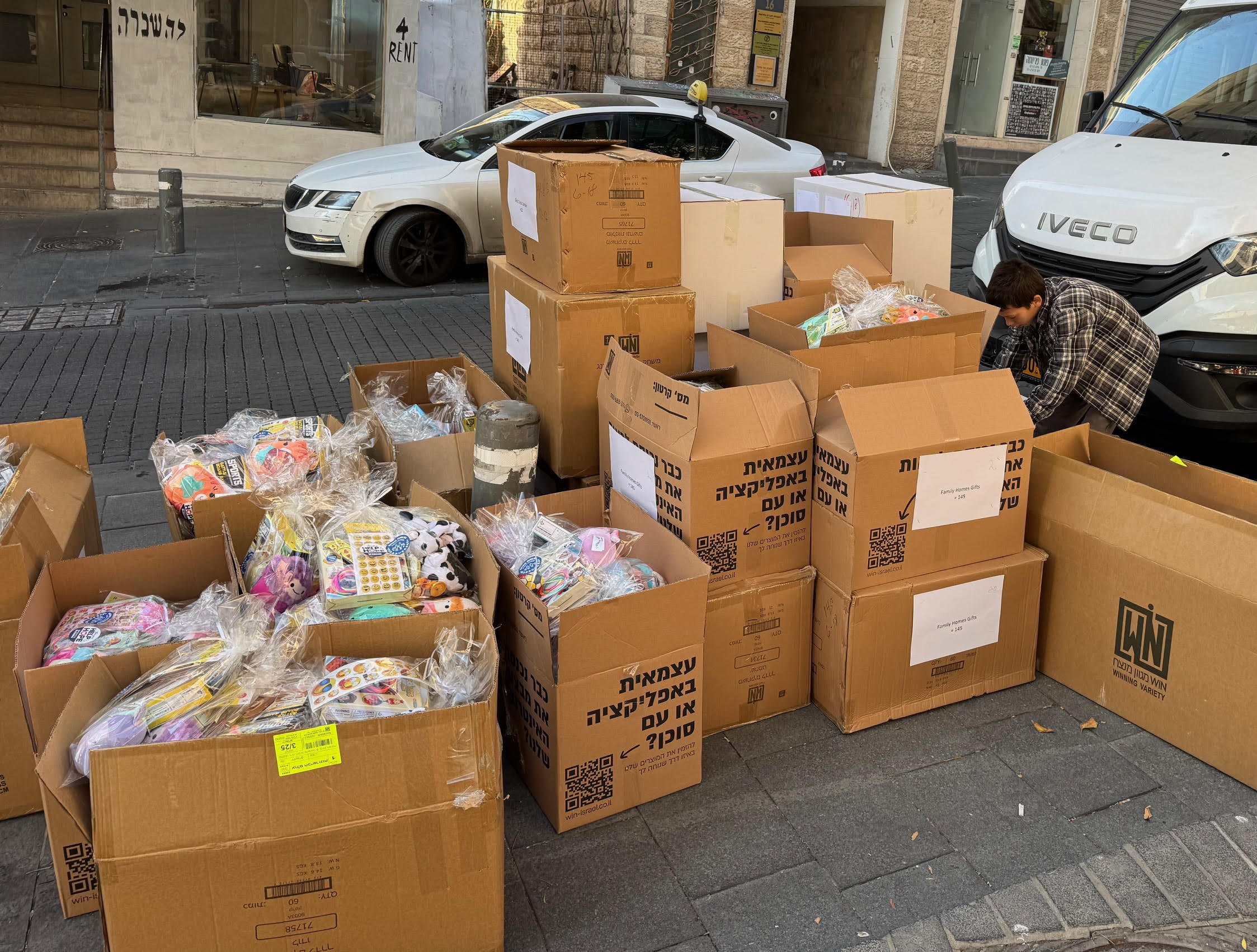 Humanitarian Aid - Hanukkah Gift Distribution | First Century Foundations